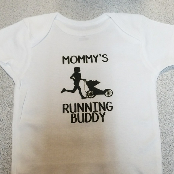 Gerber | One Pieces | Mommys Running Buddy Funny Baby Onesie | Poshmark
